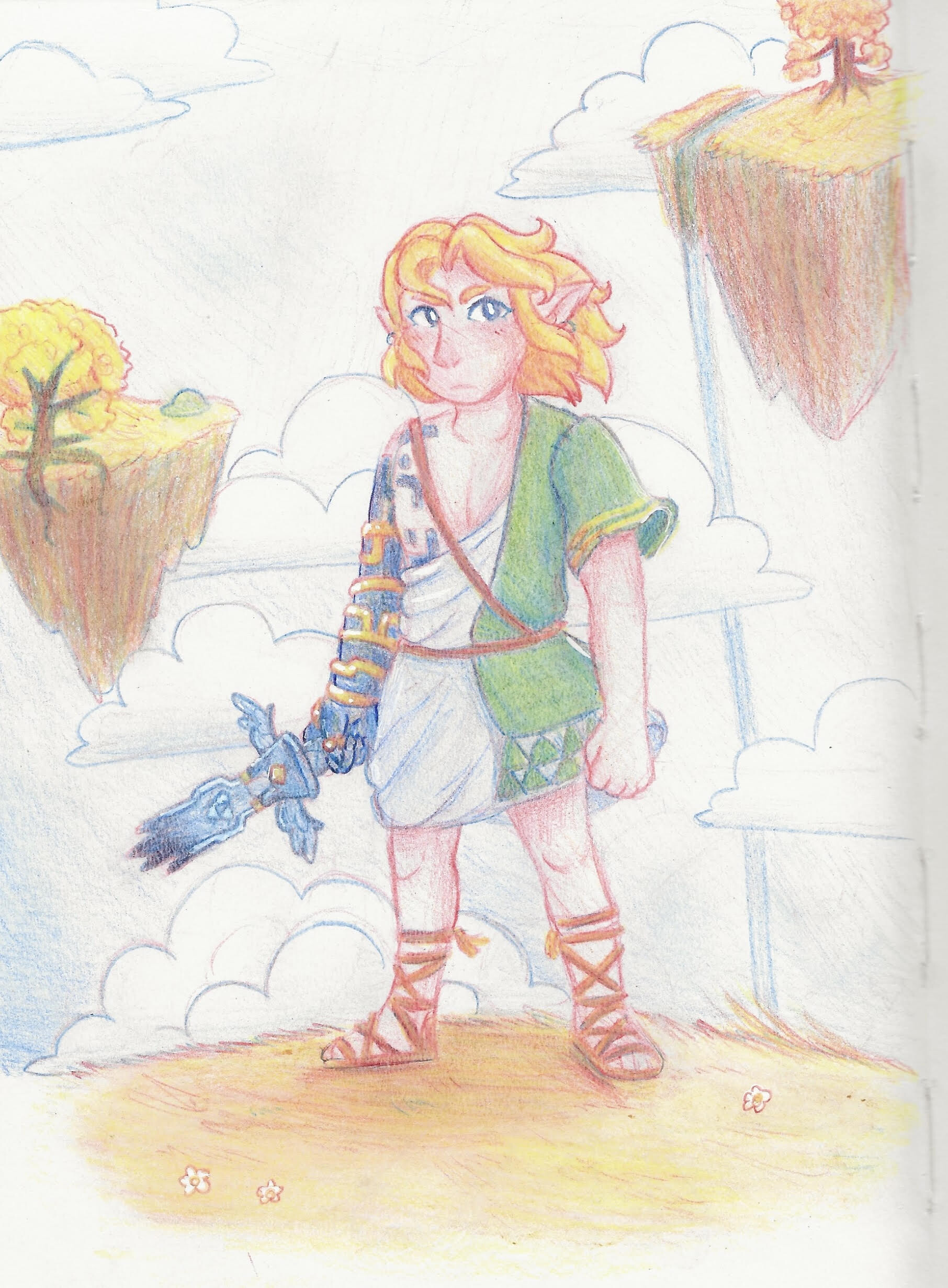 ArtStation - Botw 2 sketch