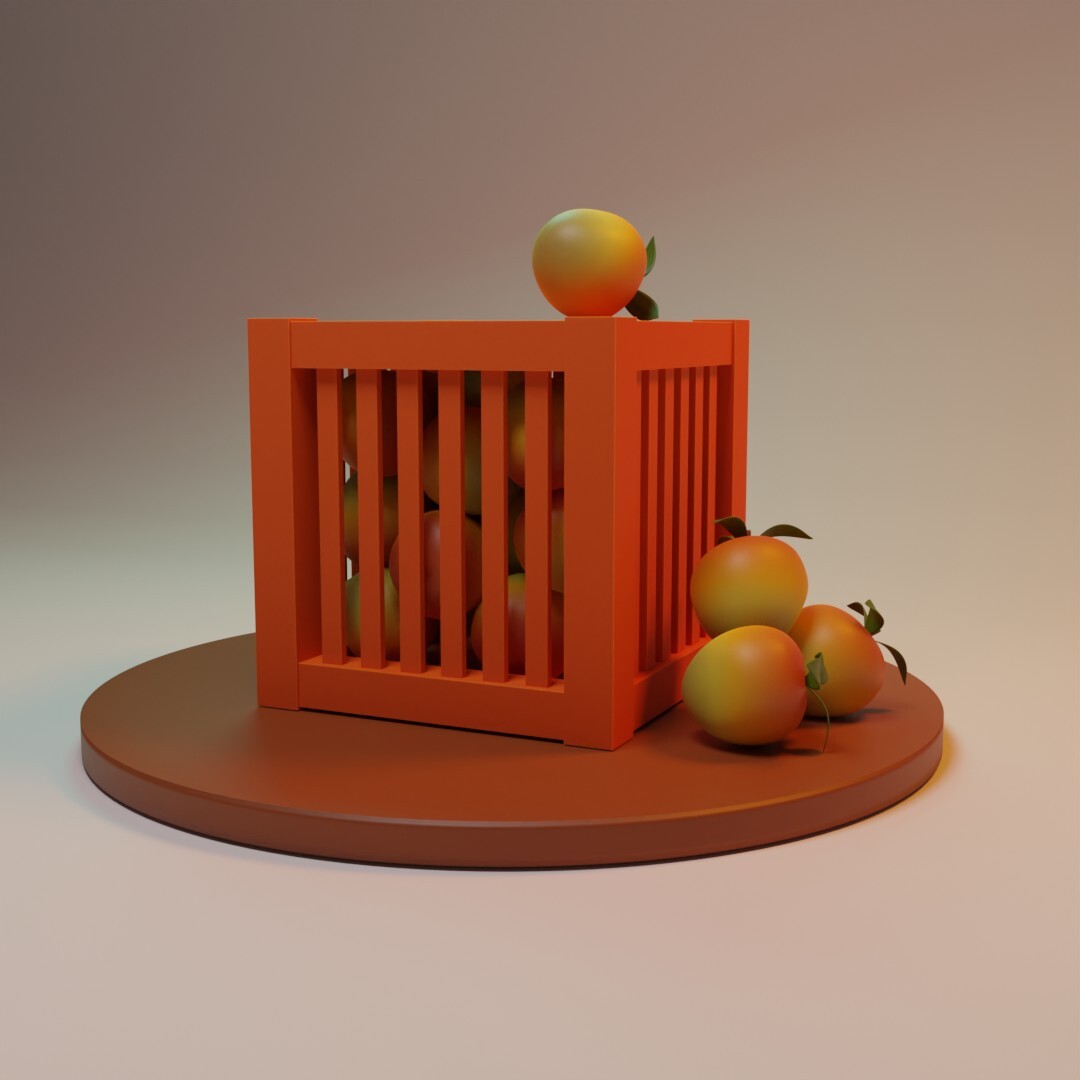 ArtStation - Crash Bandicoot Bounce Crate - 3D Print