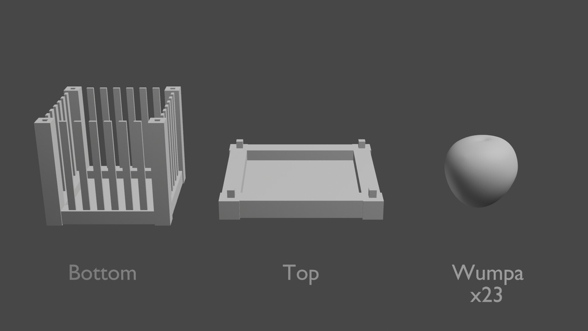 ShirayukiX - Crash Bandicoot Bounce Crate - 3D Print