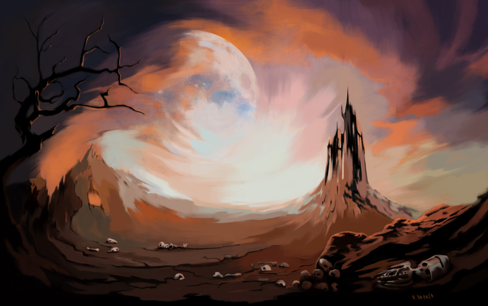 ArtStation - death castle