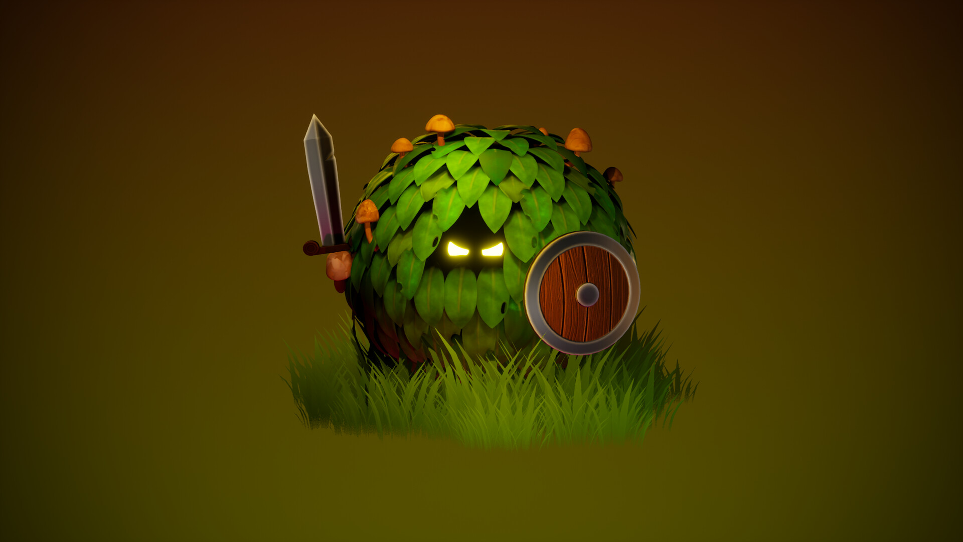 ArtStation - Leaf Warrior