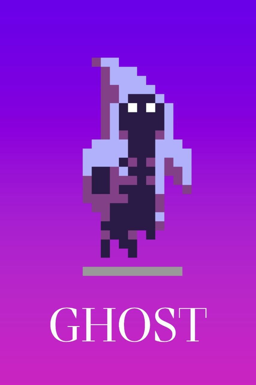 Artstation Ghost Pixel Art