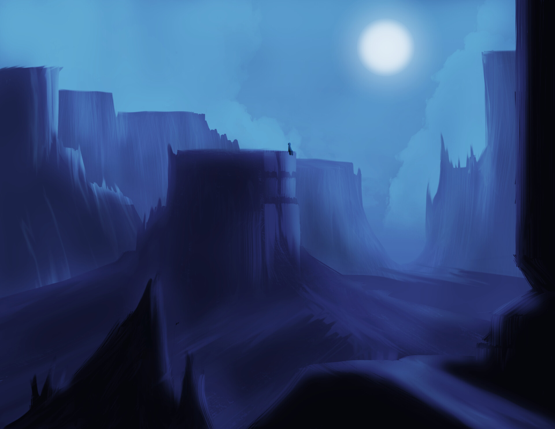 ArtStation - Cold night