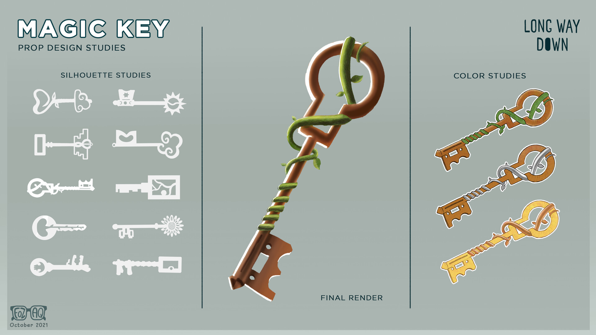 ArtStation - [PROP DESIGN] MAGIC KEY