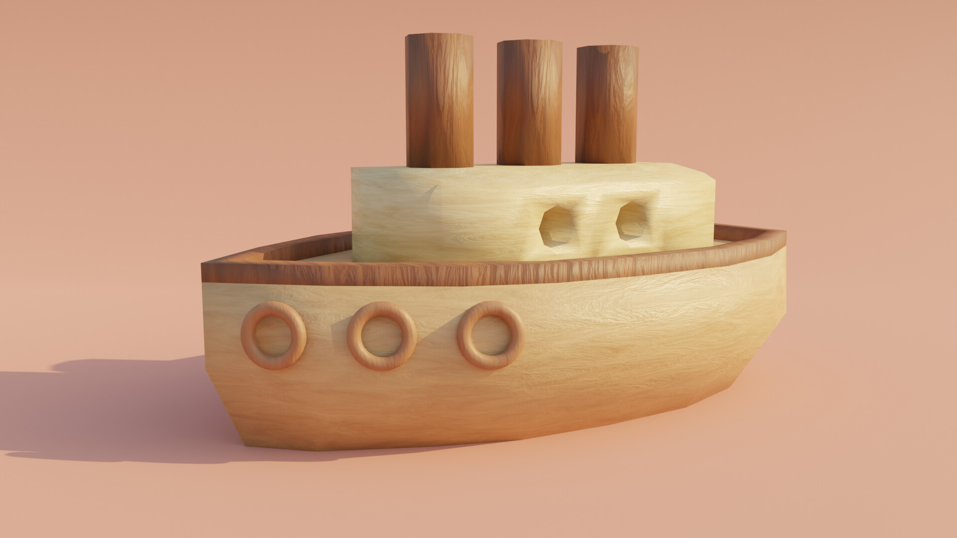 ArtStation - Wooden Ship