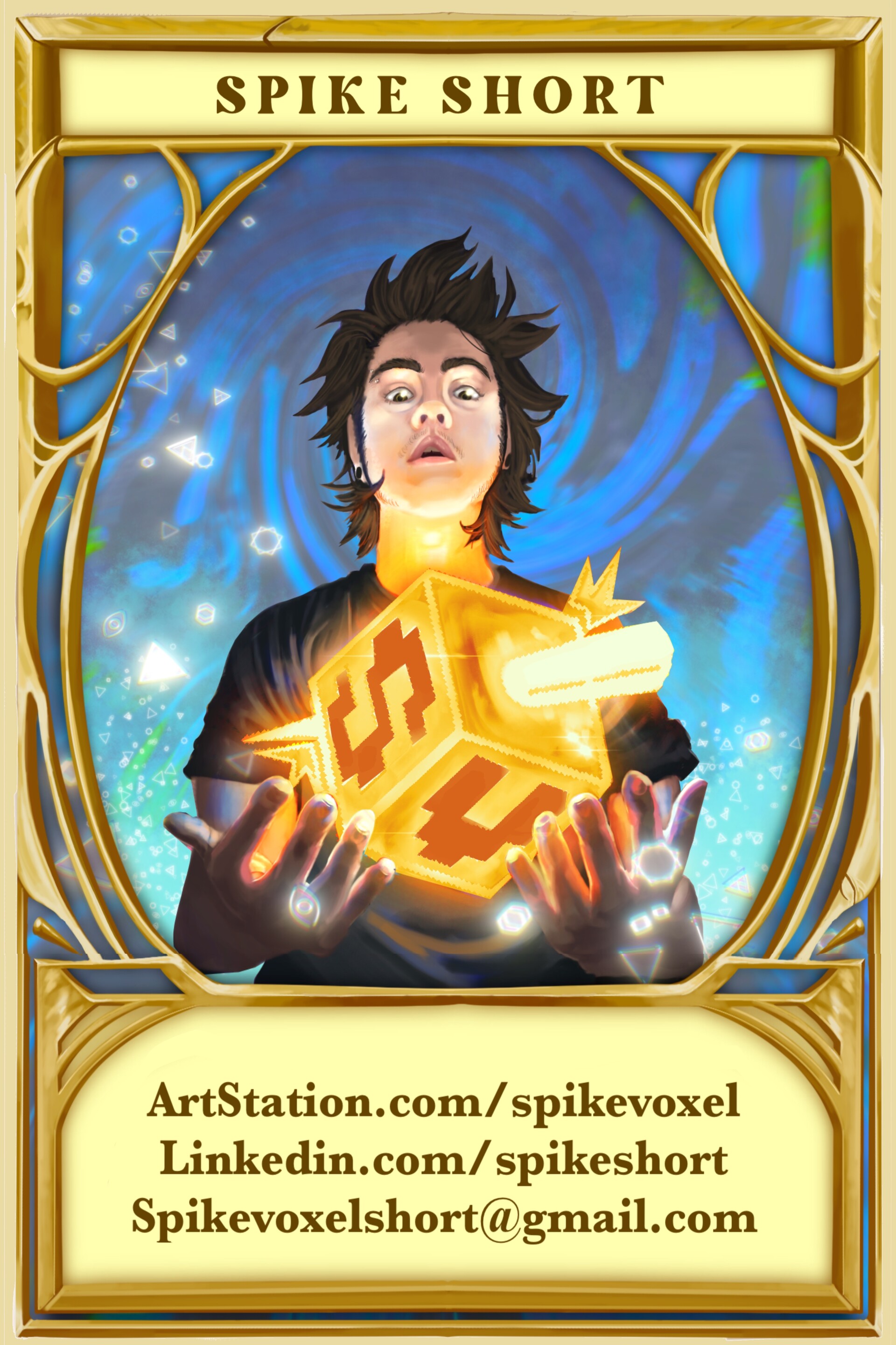 Spike Short - Business Card