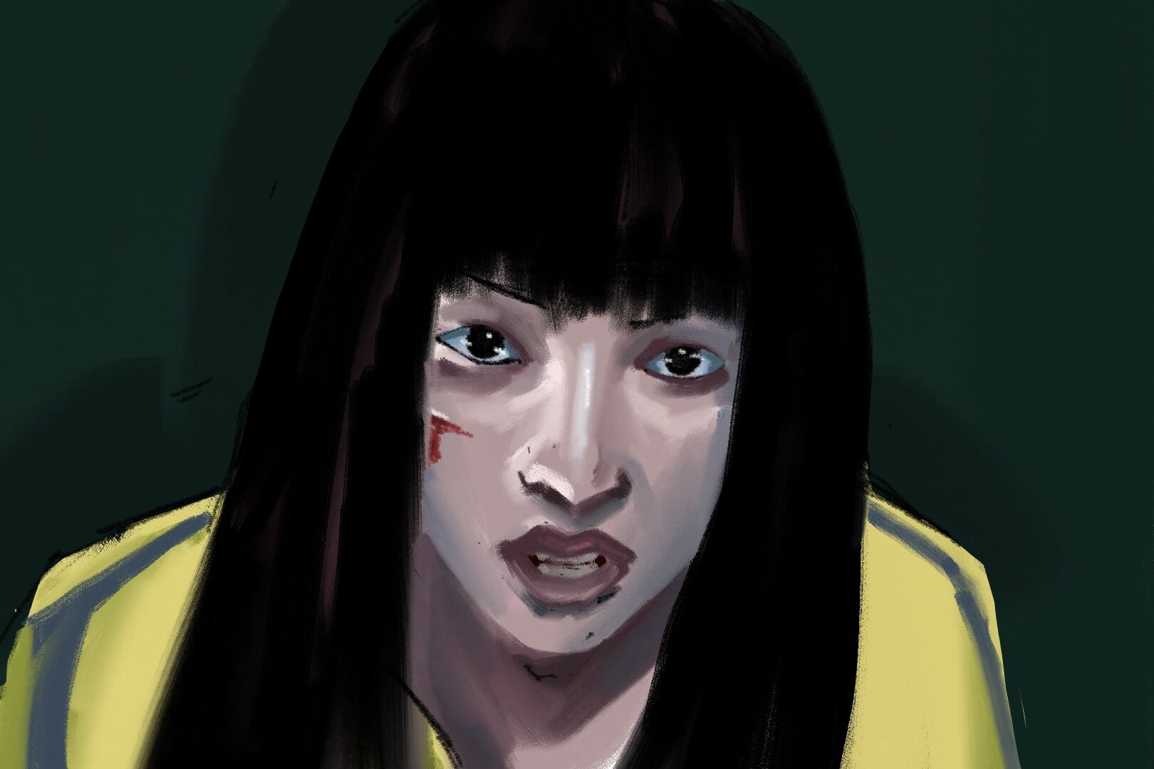 ArtStation - Takako Chigusa fan art. Royal Battle