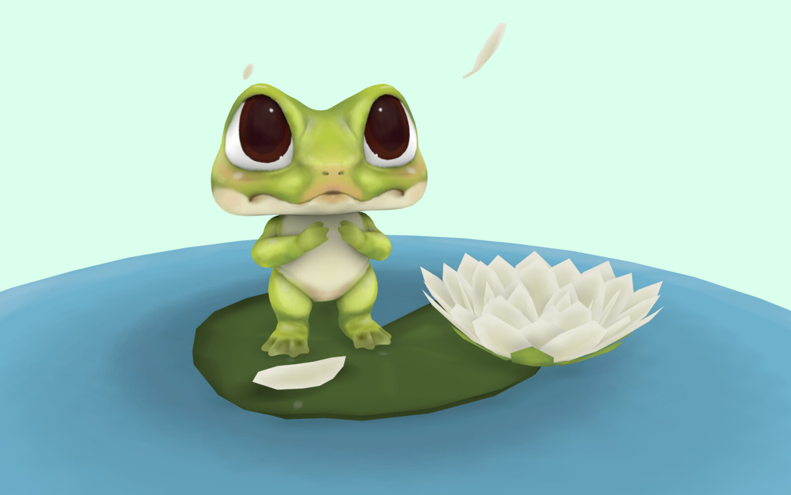 ArtStation - Lady Frog