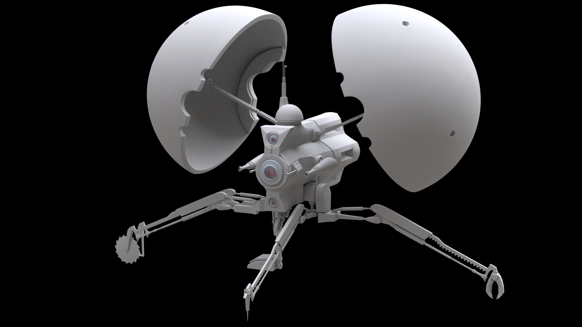 ArtStation - Droïd Buzz - Star Wars The Clone Wars