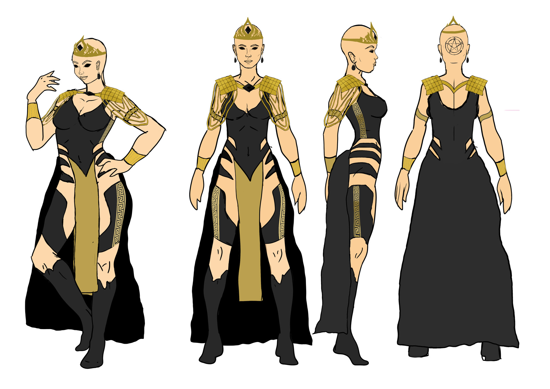 ArtStation - Kaala The Ghoul Queen