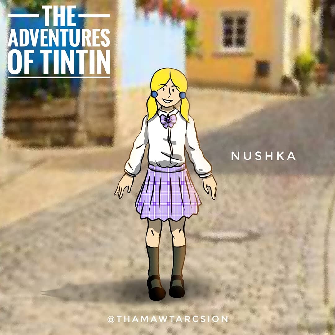 ArtStation - Hergé Modern - Nushka