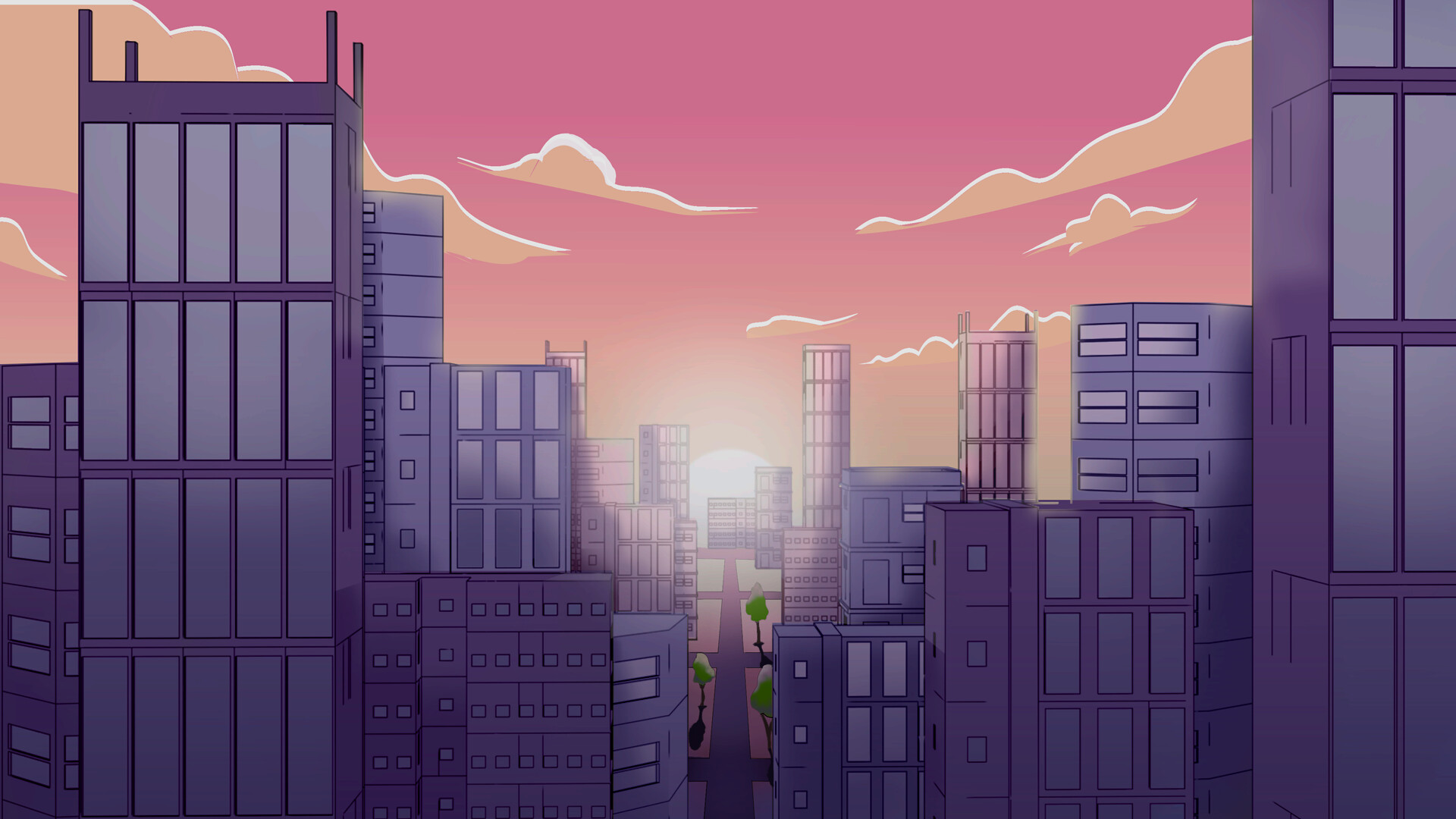 ArtStation - City_Background art