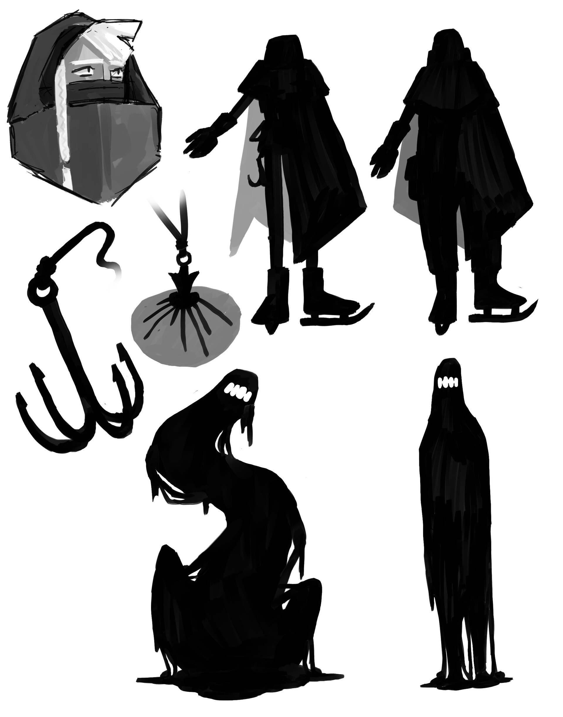 Eric Monk-Steel - Omen of the Lake - Concept Art