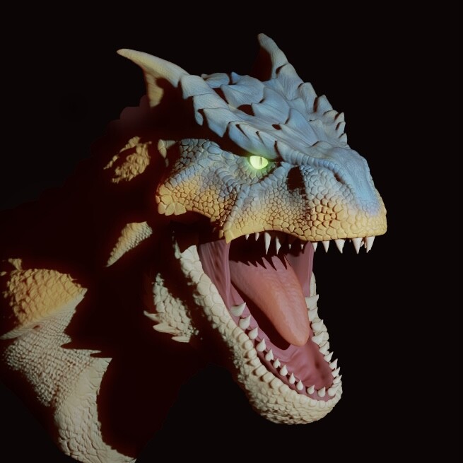 ArtStation - 荒鉤爪ティガレックス/Grimclaw Tigrex