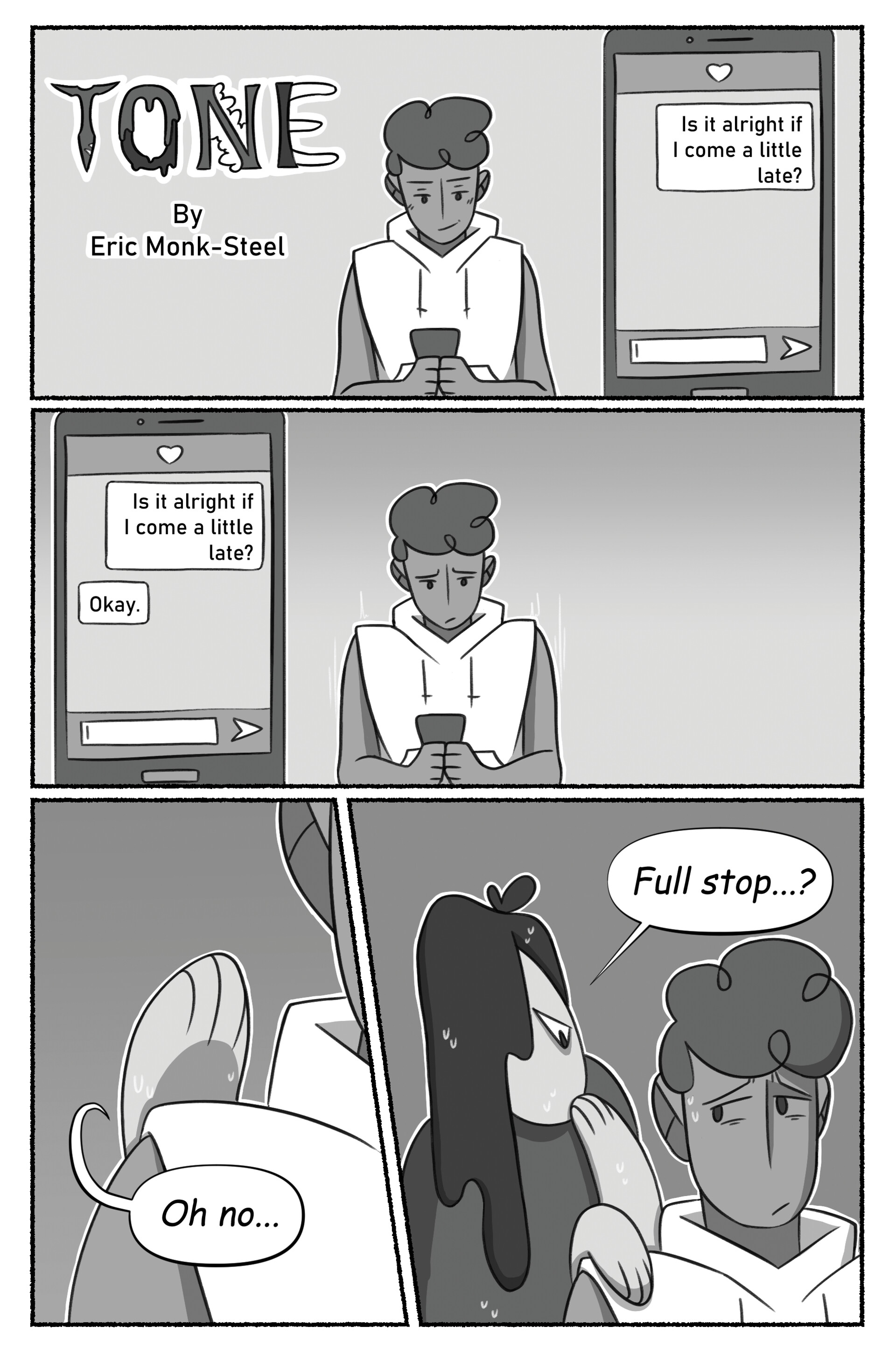 ArtStation - "Tone" -Graphic Medicine Comic Commission