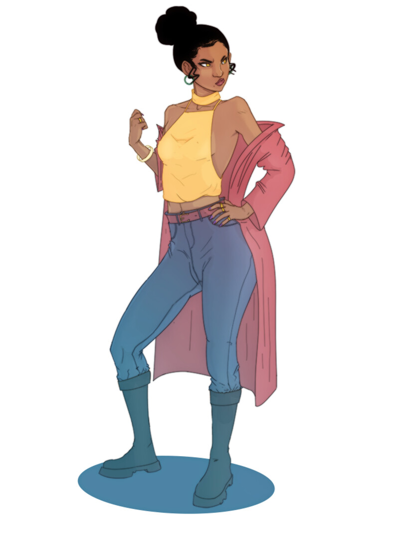 ArtStation - Gun_knee