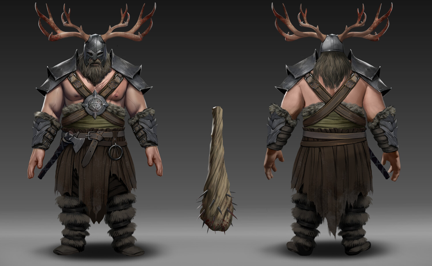 Andra Moisescu - Leif Character Concept Art