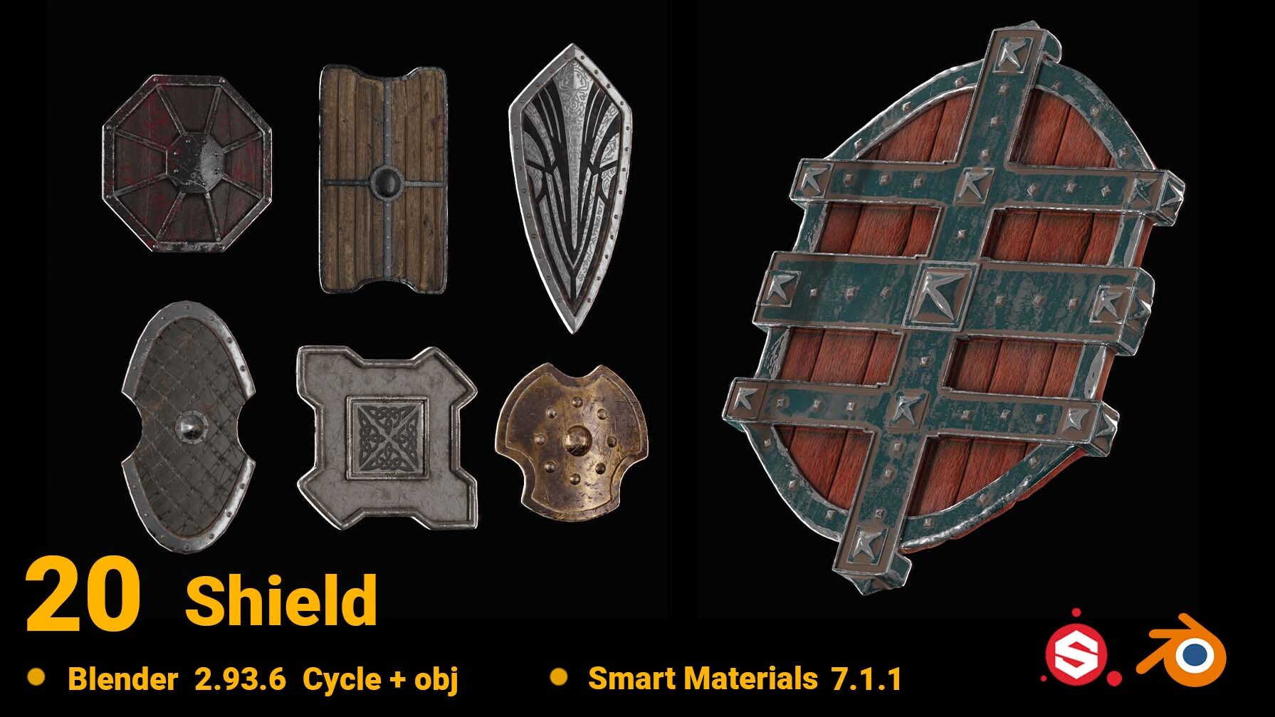 ArtStation - 20 Shield