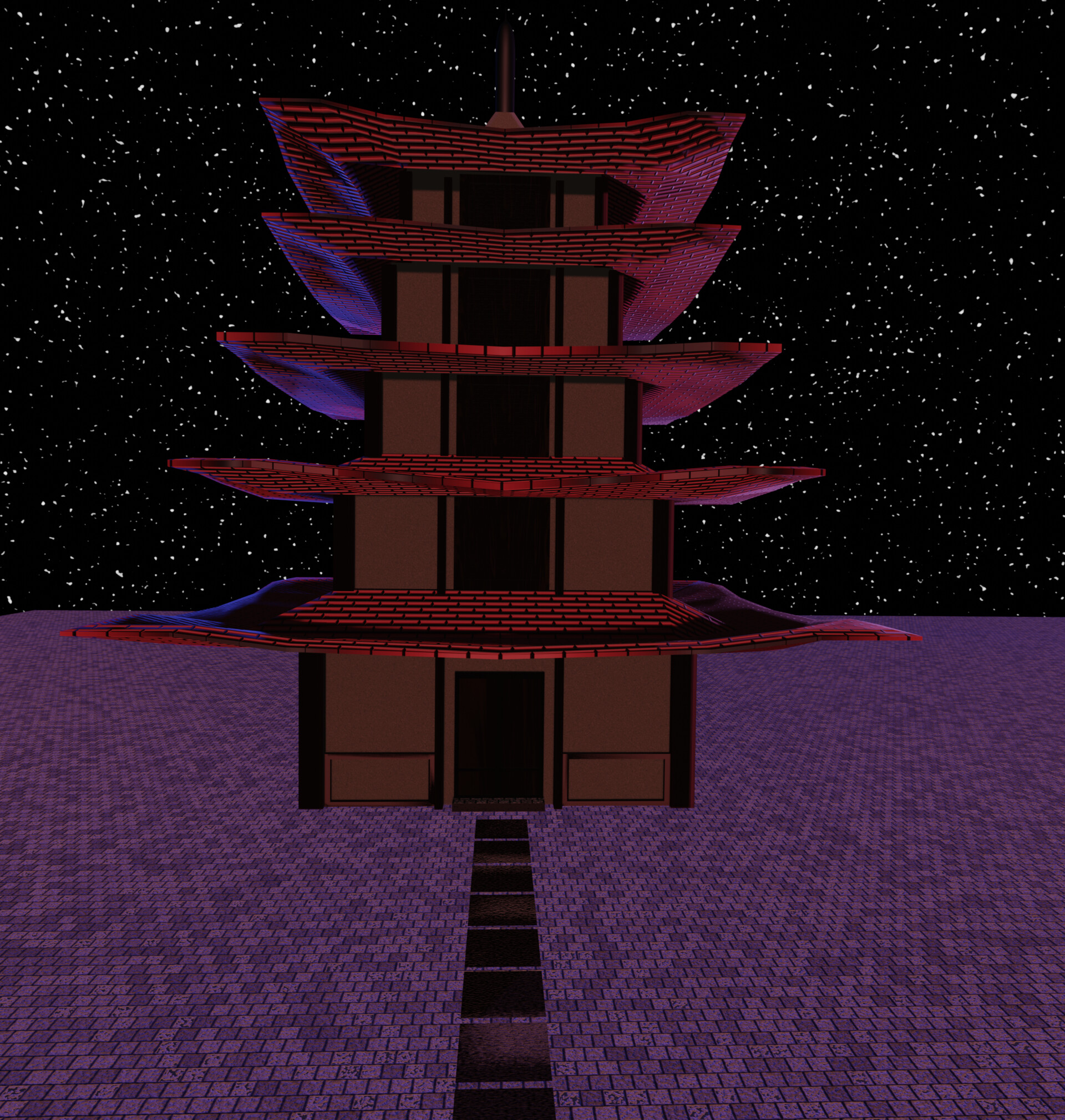 ArtStation - Night temple
