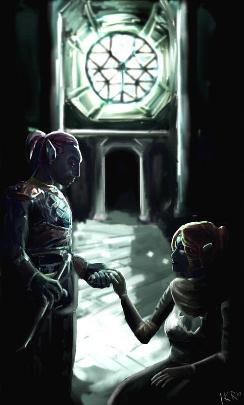 ArtStation - Trevalyn and Draecynth