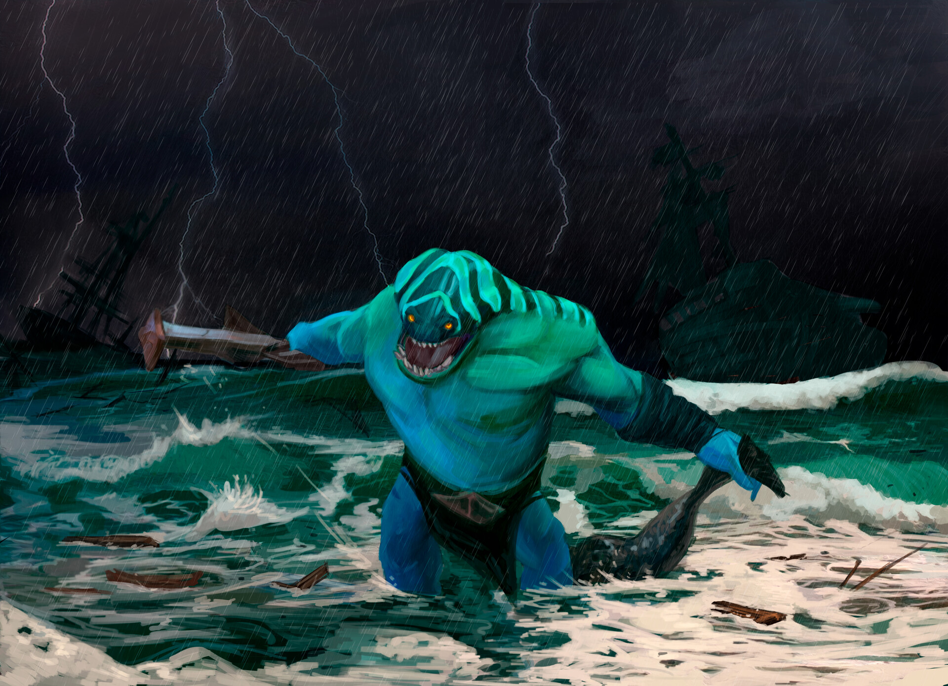 ArtStation - Tidehunter