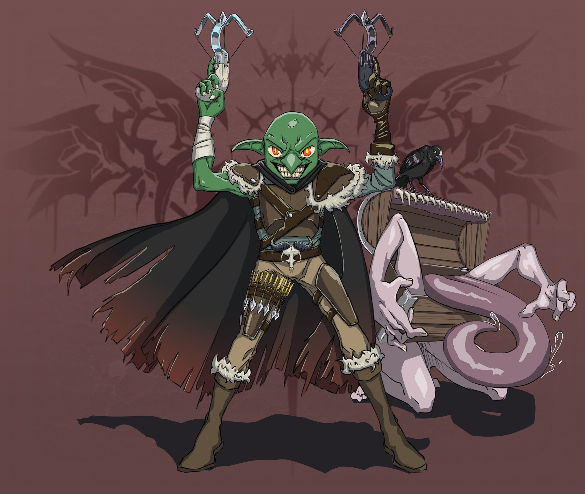 ArtStation - Dinky the Mutant Bloodhunter