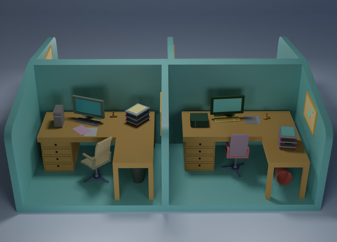 ArtStation - Cubicle