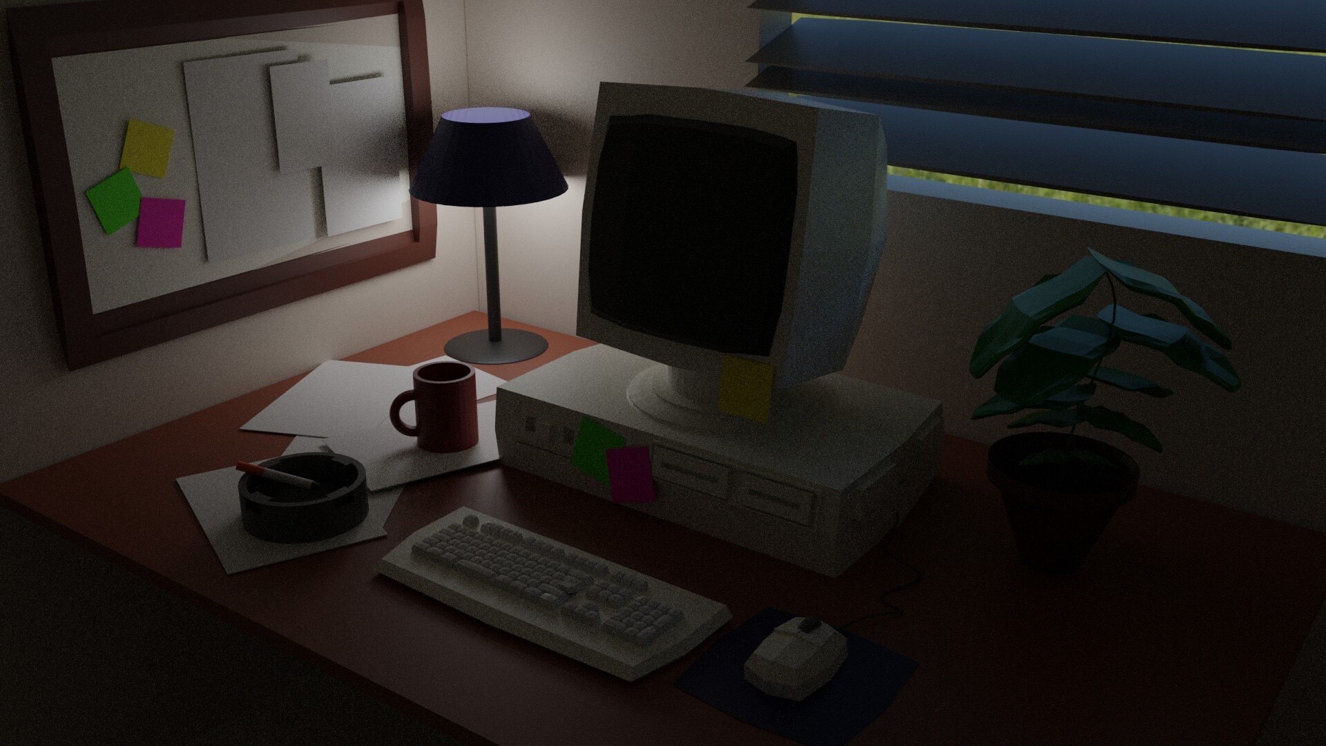 ArtStation - Old Computer