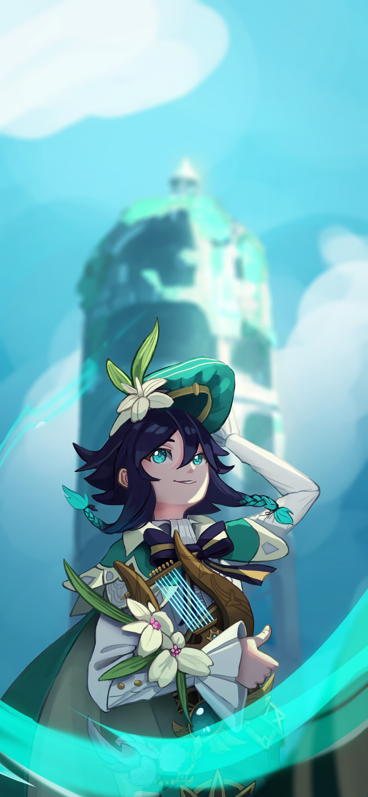 ArtStation - Venti (Genshin Impact fan-art contest)