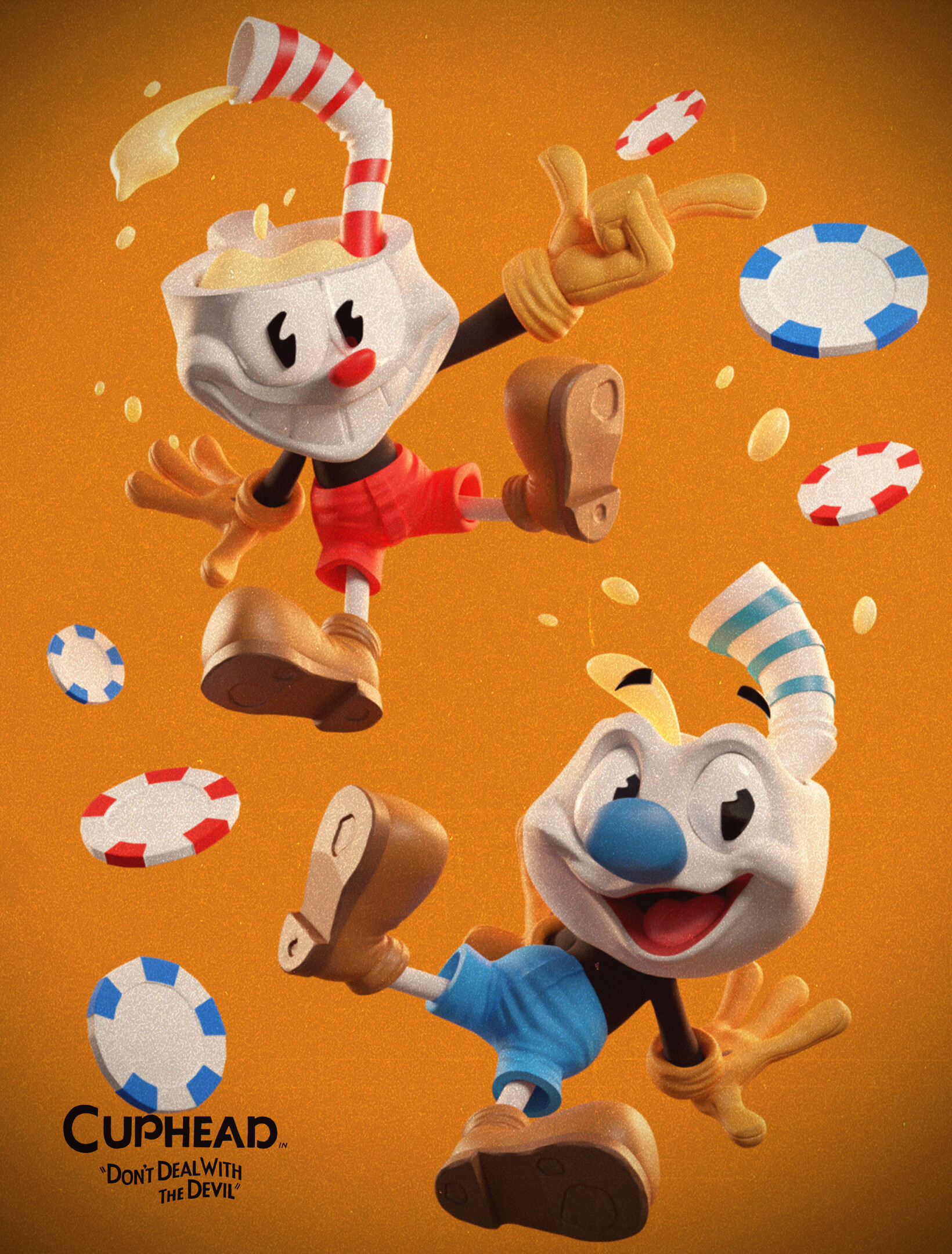 ArtStation - Cuphead_Fan Art