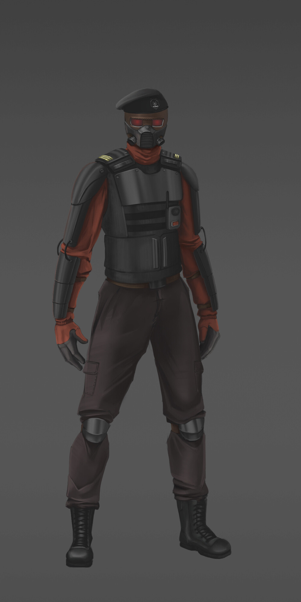 ArtStation - Concept art Enemy - Commander