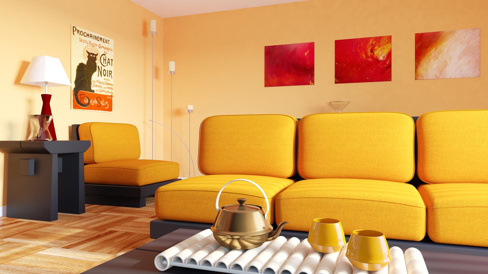 ArtStation - Living Interior