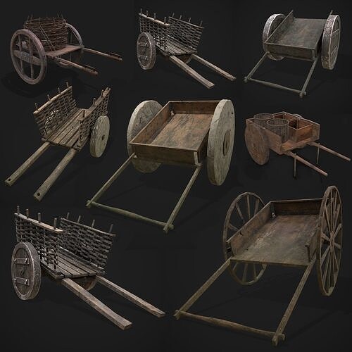 ArtStation - Medieval Carts