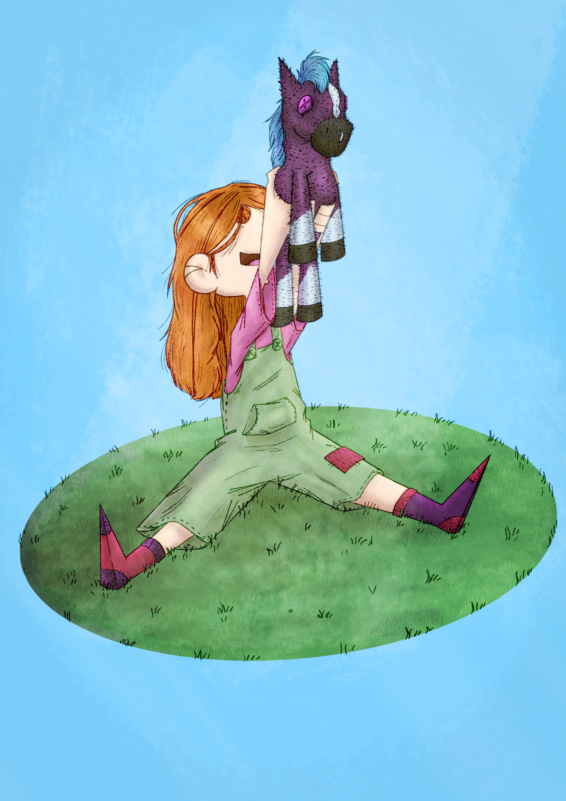 ArtStation - Iana and Mr.Pony