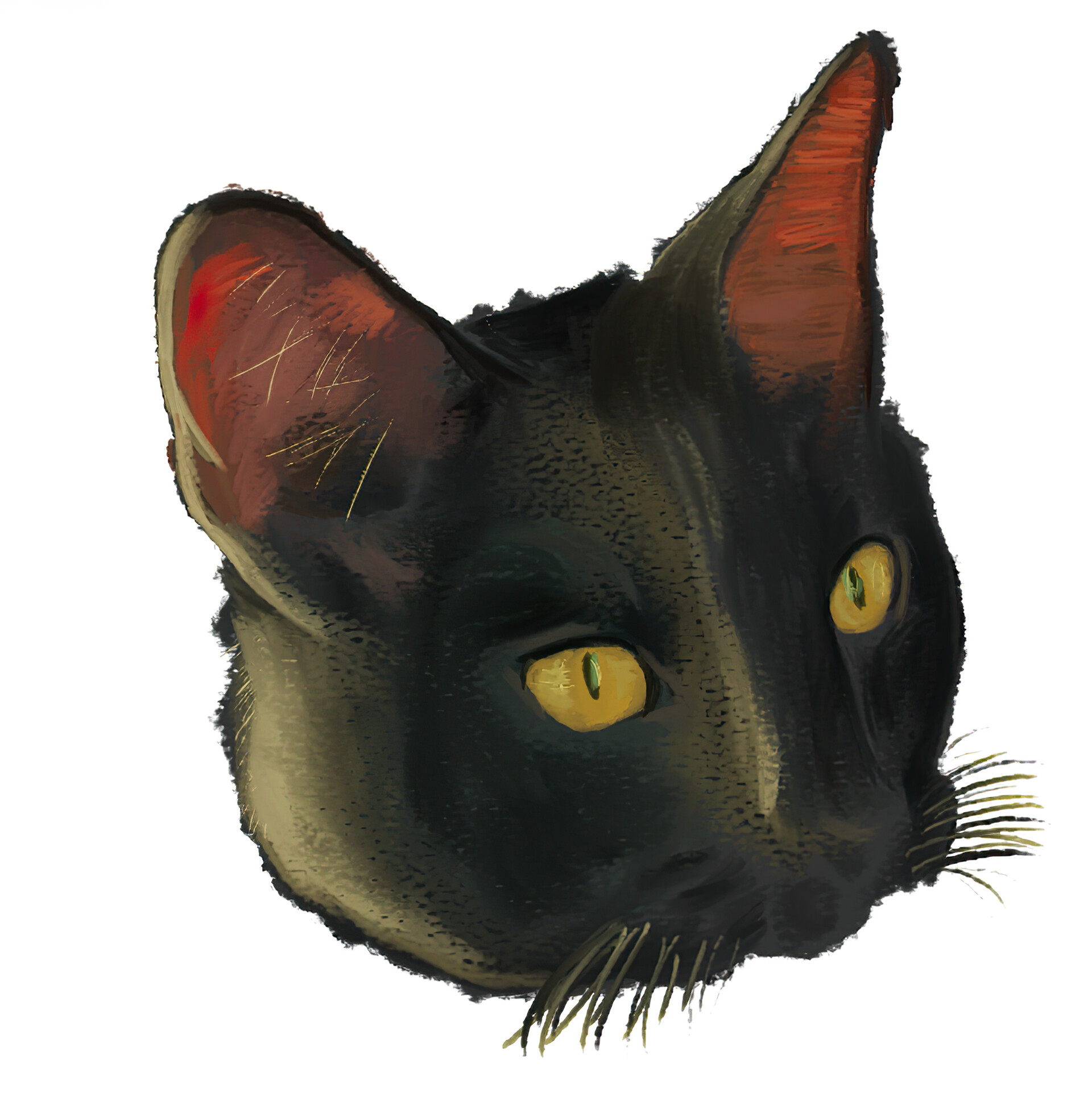 ArtStation - Cat head