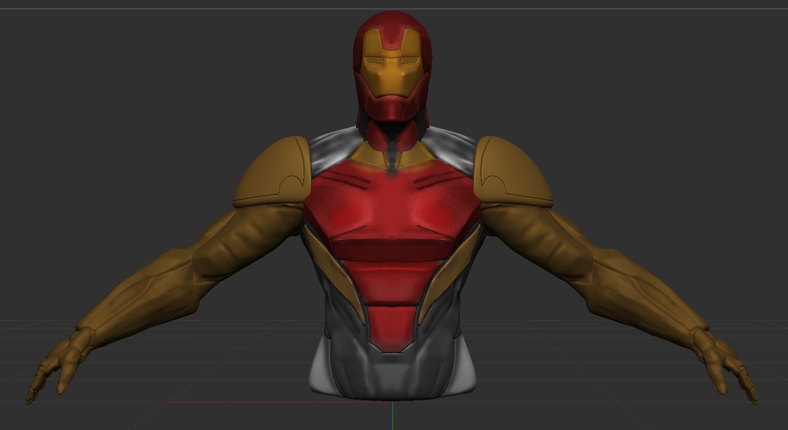 ArtStation - Iron Man 3D work in progress