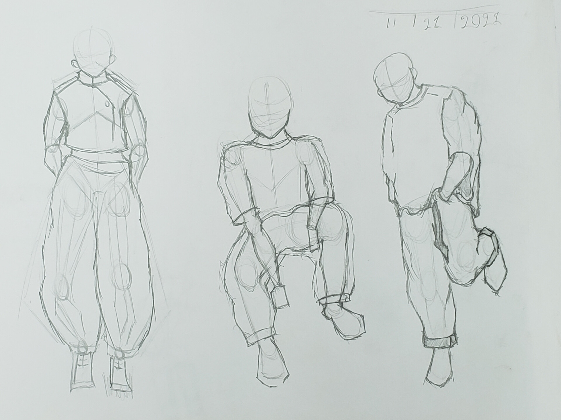 ArtStation - Life drawing study