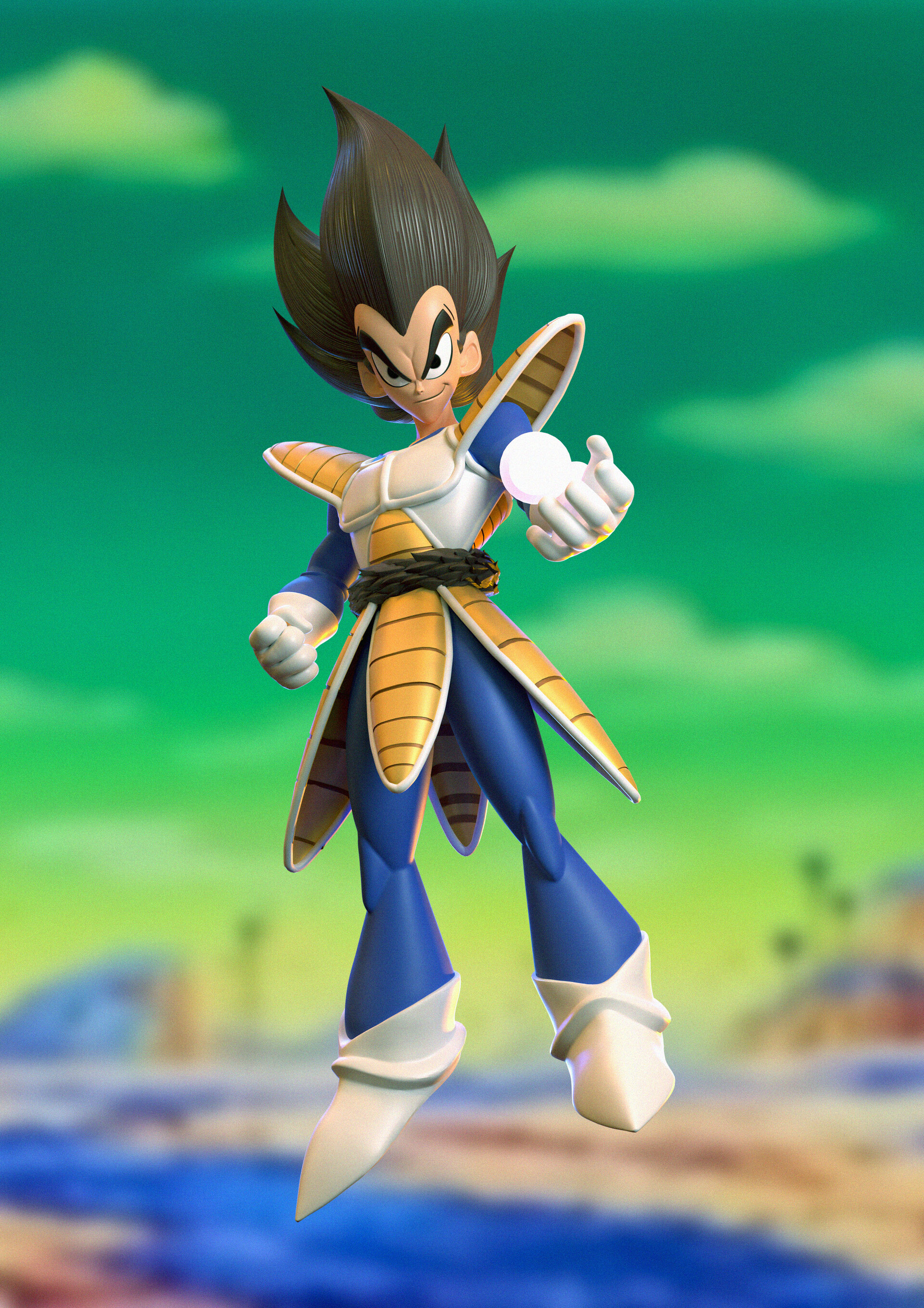 ArtStation - 3D Stylized Vegeta