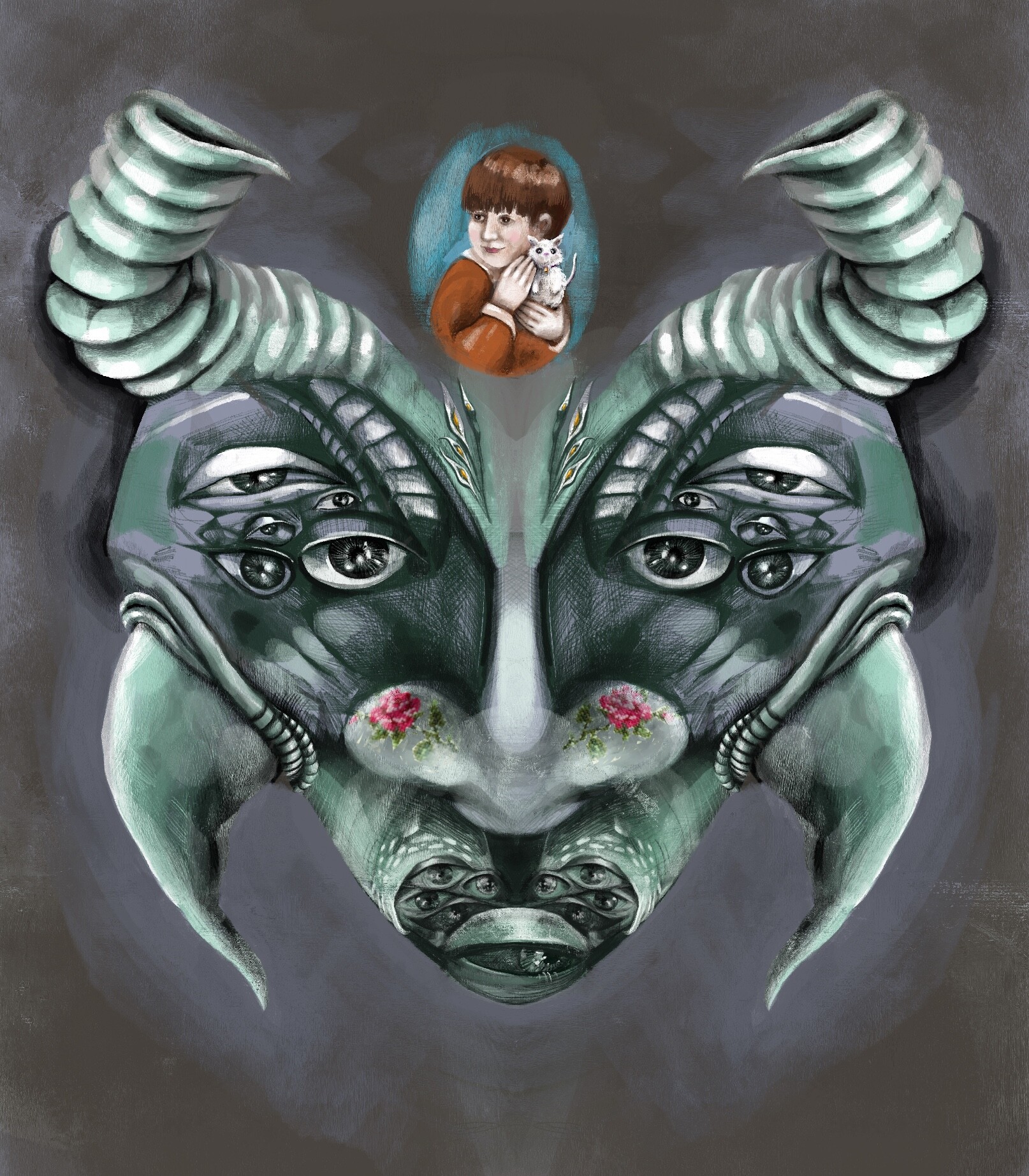 ArtStation - Childhood monster