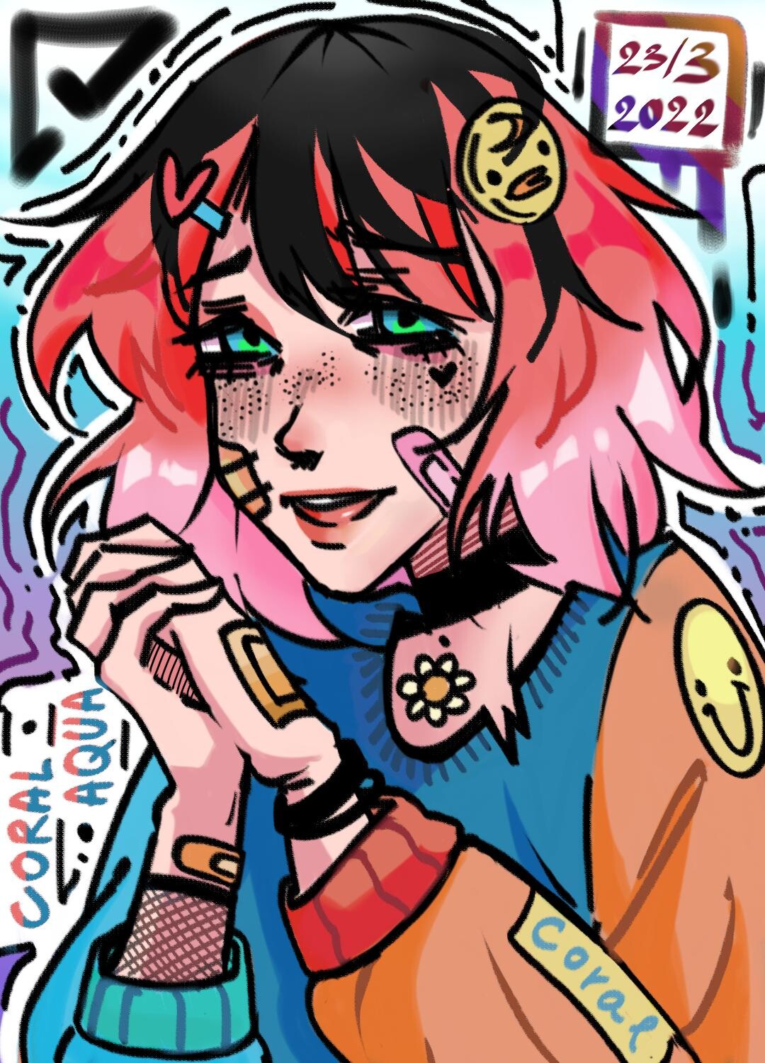 ArtStation - Coral E-girl