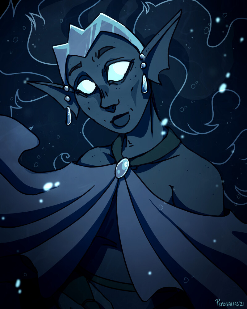 ArtStation - "Lady Ilia" Character Illustration