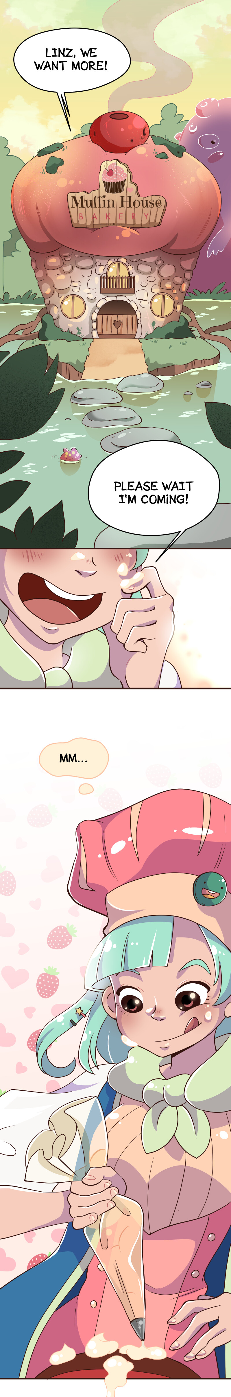 ArtStation - Muffin House - Original Webtoon in progress