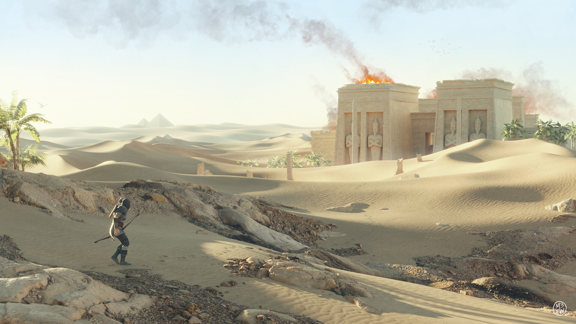 ArtStation - Desert Mission