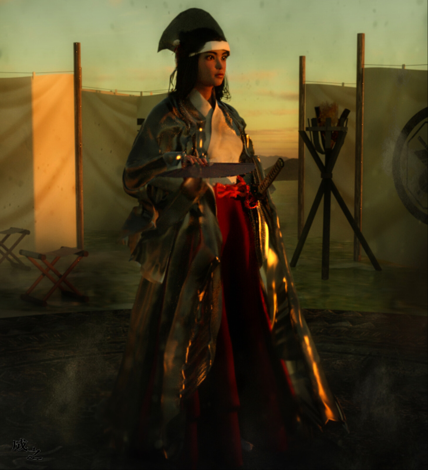 NARIYUKI SHIMAMOTO - SHIZUKA-GOZEN (FROM JAPANESE TALE" AZUMA KAGAMI" )