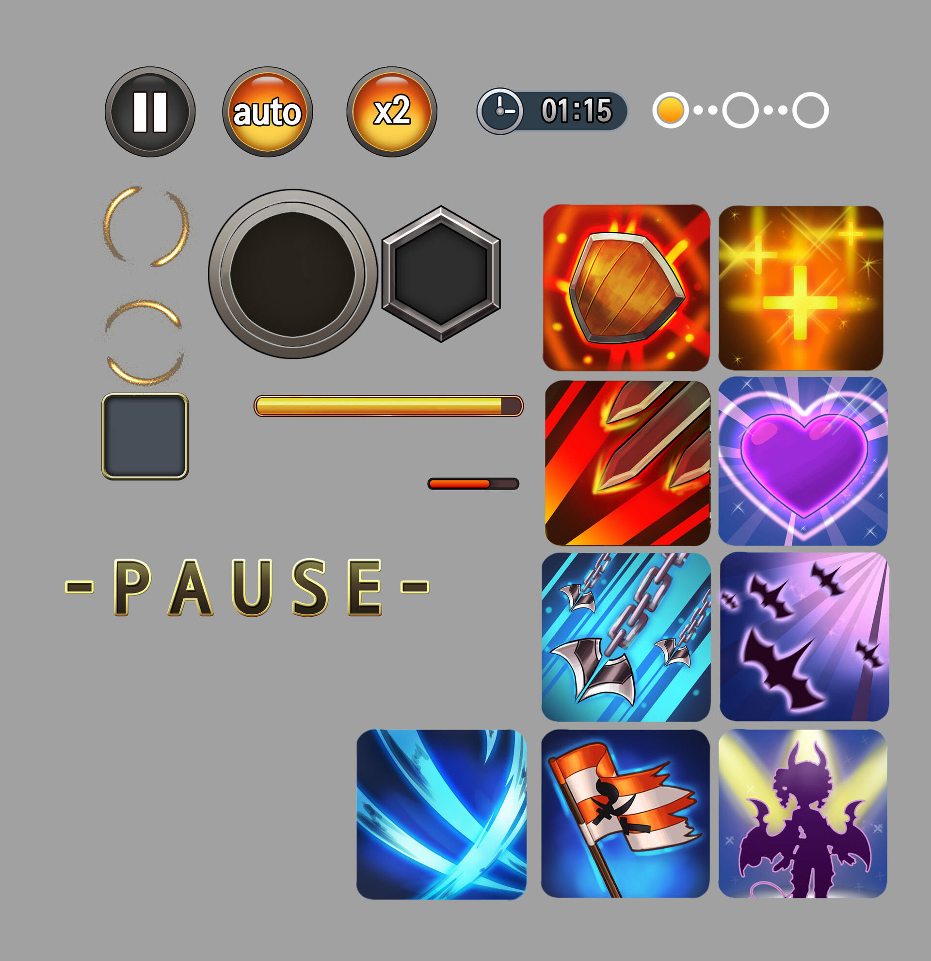 ArtStation - UI - 스킬