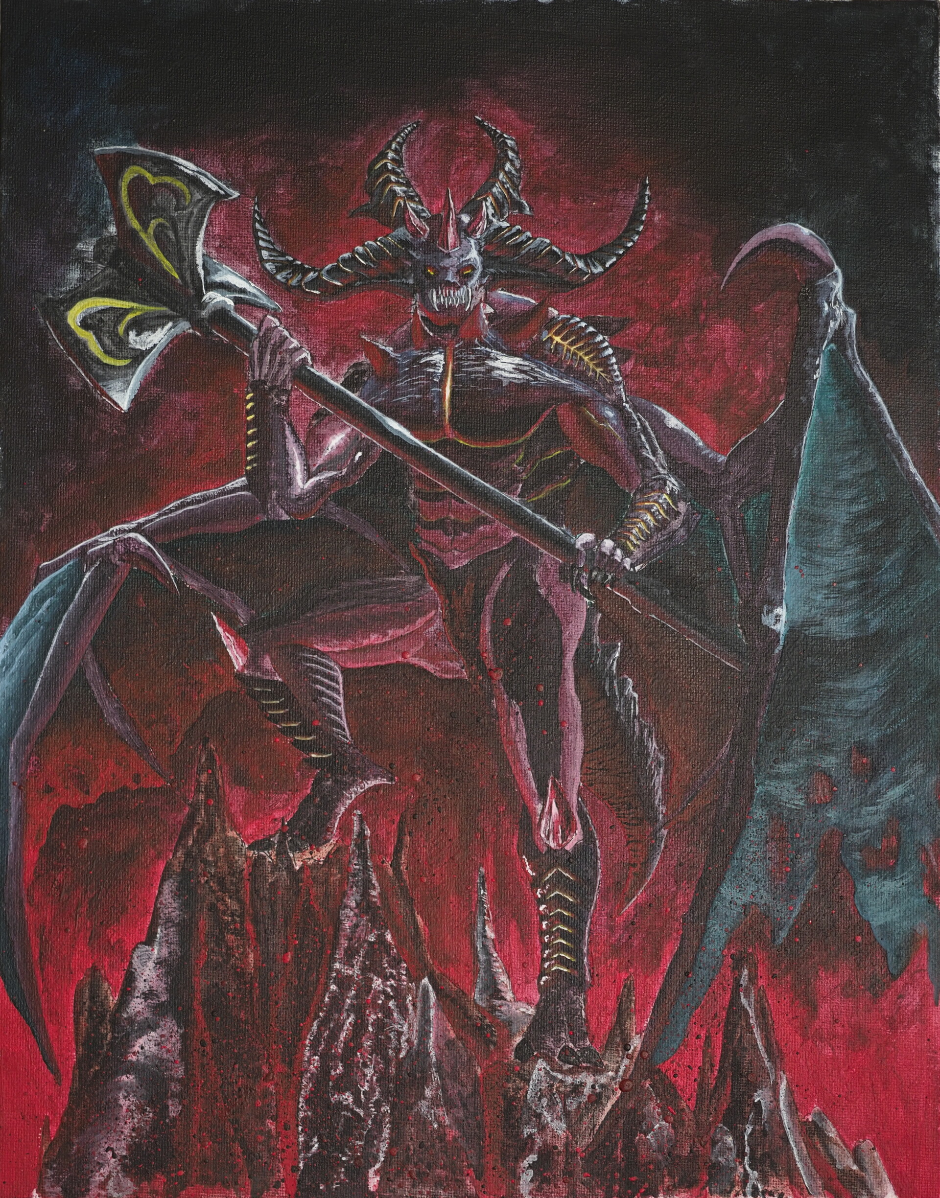 ArtStation - Demon of the infernal pit