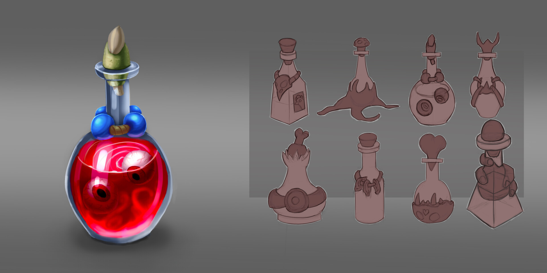 ArtStation - ogre potion
