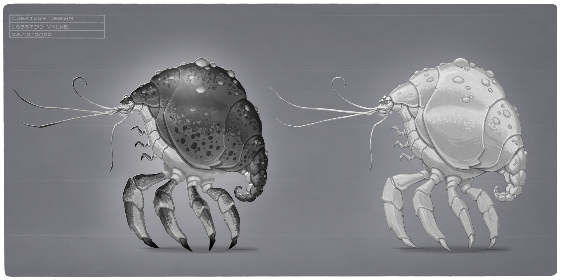 Christian Johnson - Crustacean creature design.