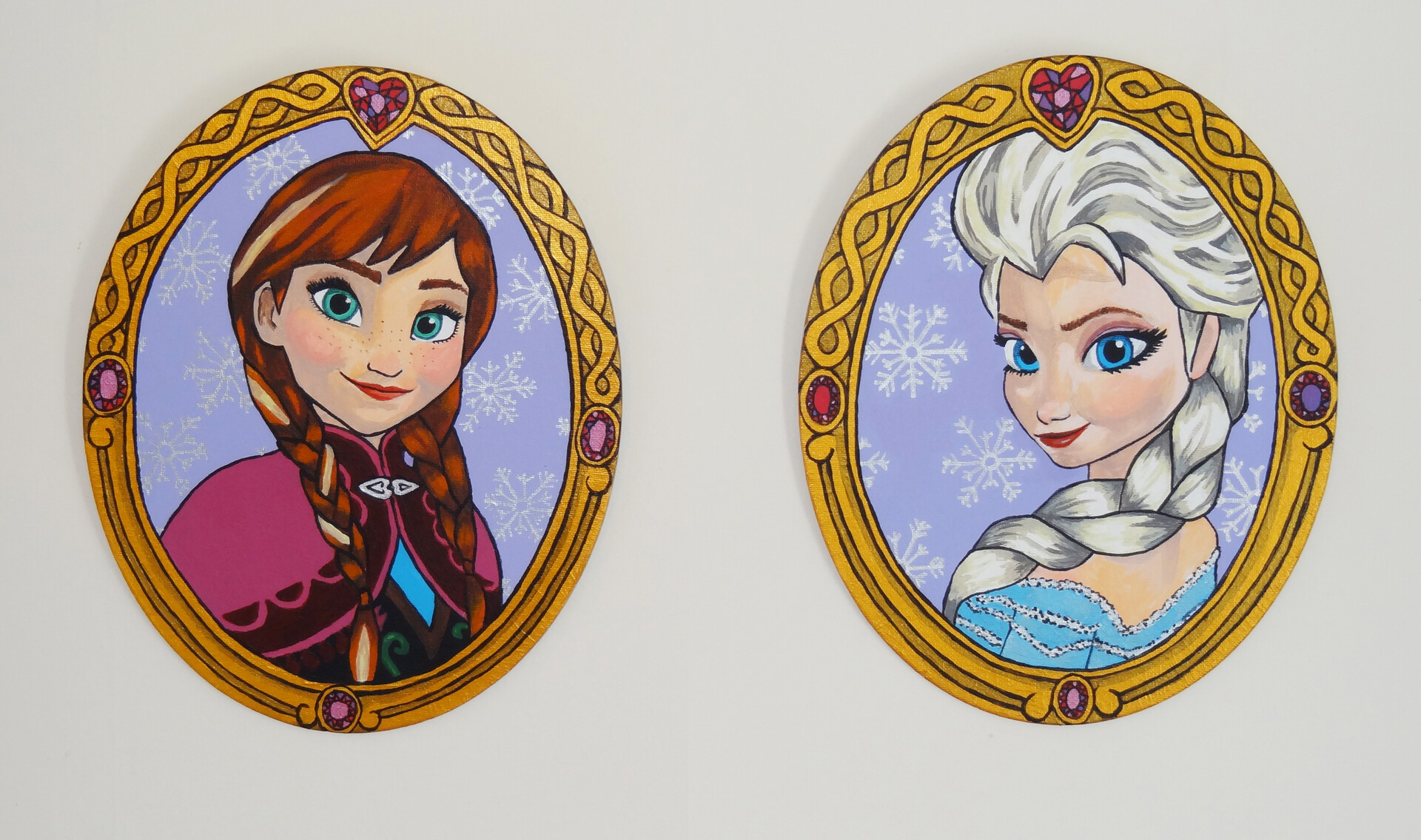 Artstation Elsa And Anna