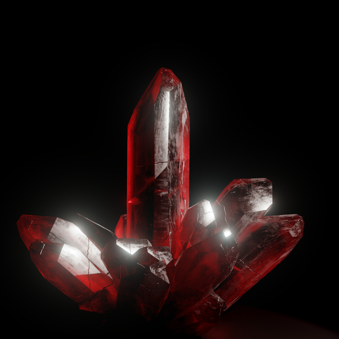 ArtStation - Red Crystal
